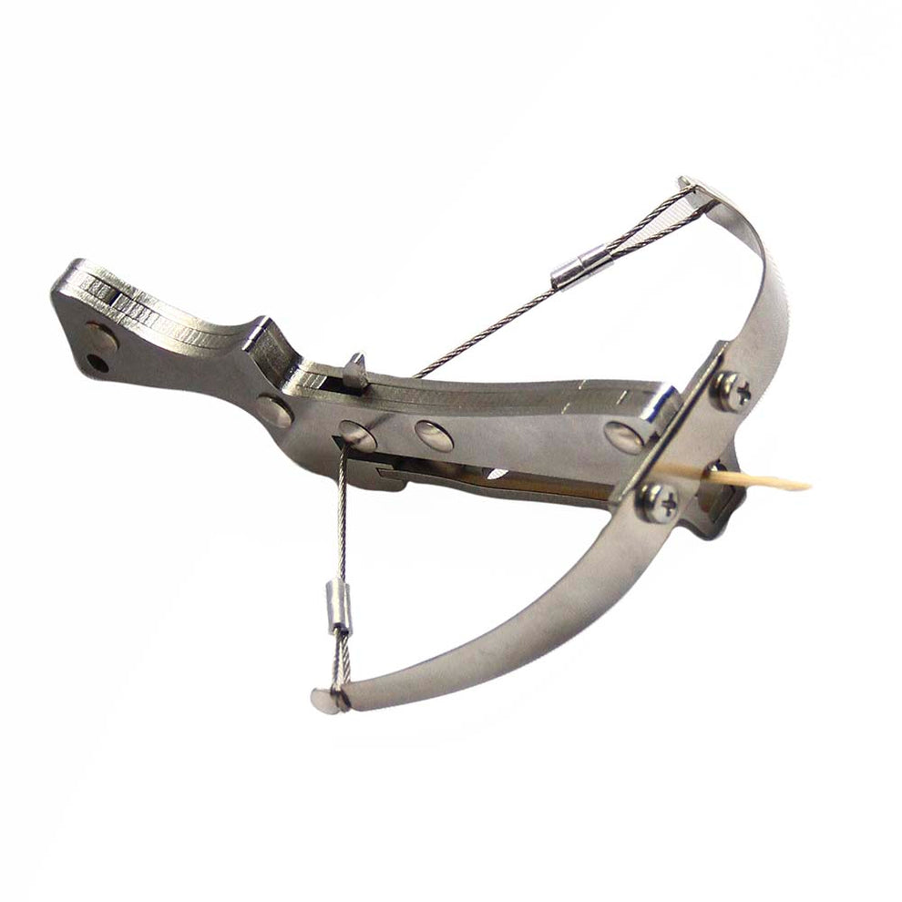 Mini Powerful Stainless Steel Crossbow Launch Steel Ball or Toothpick ...
