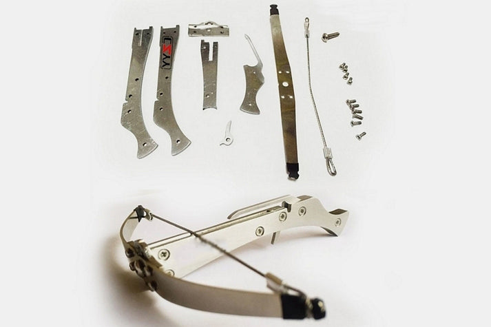 Double Bows Powerful Mini Stainless Steel Crossbow Toothpicks Arrow Bo ...